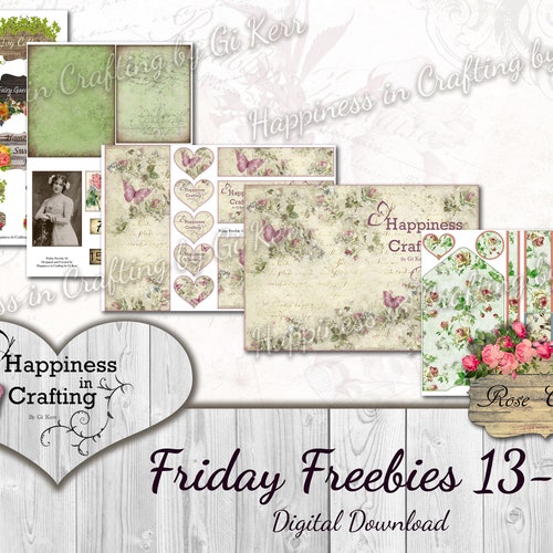 Friday Freebies 69-72 Instant Digital Download - Etsy