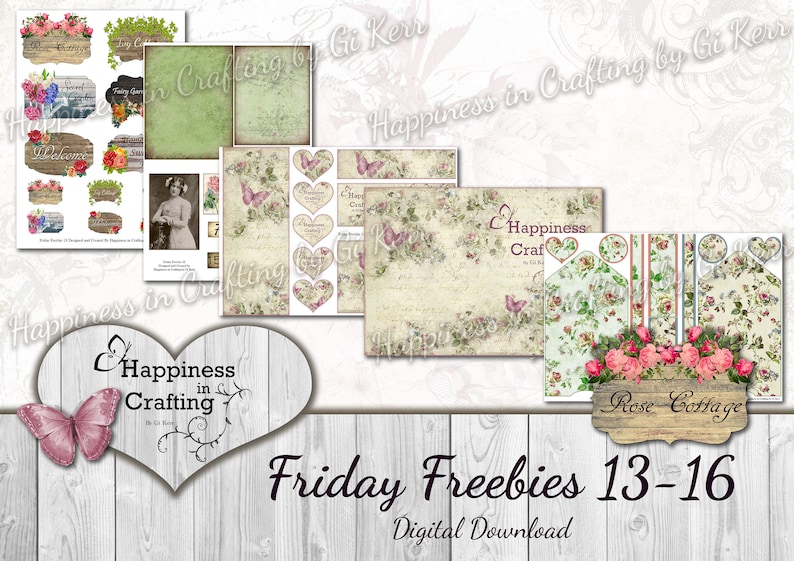 Friday Freebies 13-16 Instant Digital Download - Etsy