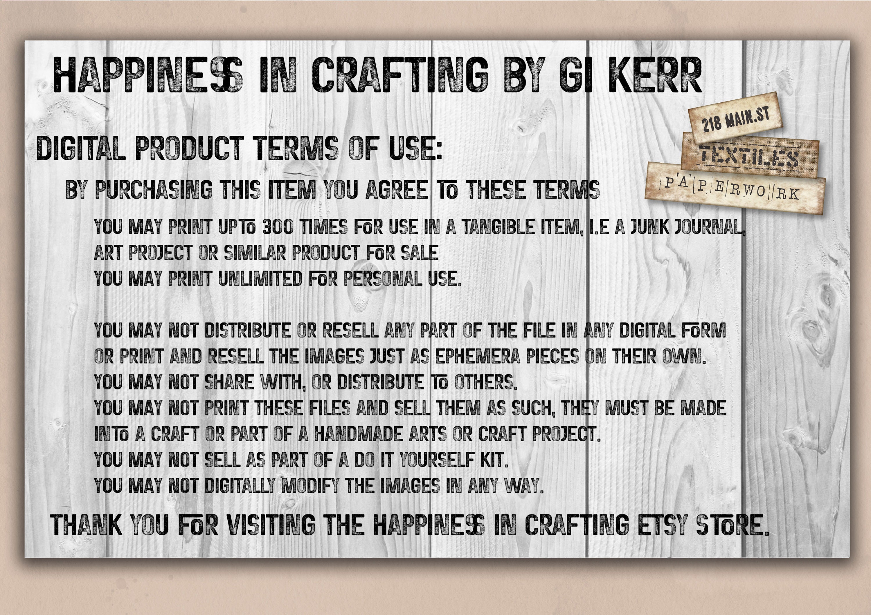 Grungy Industrious Journal Words - Instant Digital Download, Printable ...