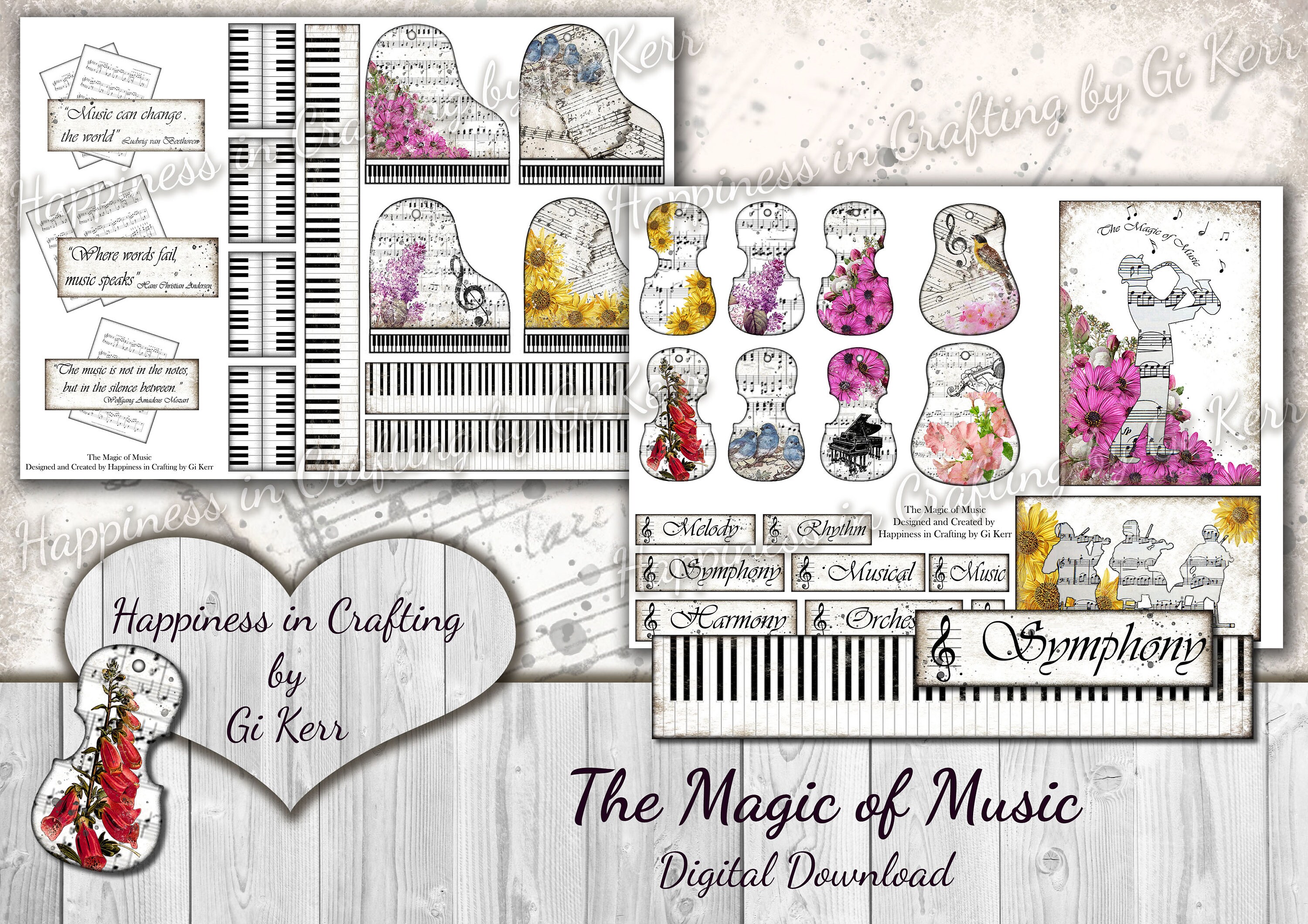 The Magic of Music Instant Digital Download Printable - Etsy