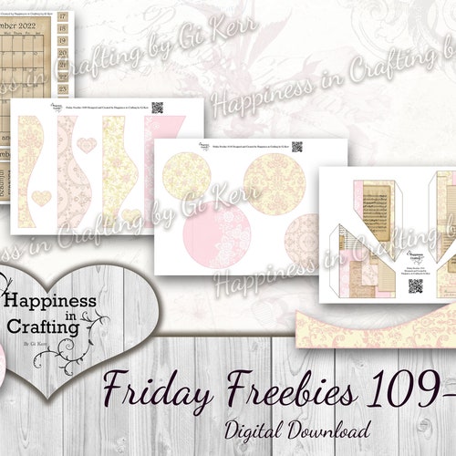 Friday Freebies 69-72 Instant Digital Download - Etsy