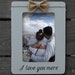 I Love You More Picture Frame - Custom Picture Frame for Couple ...