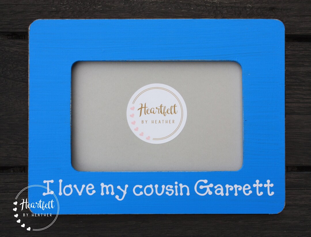 Cousin Frame - Personalized Picture Frame for Cousins - Makes Unique ...
