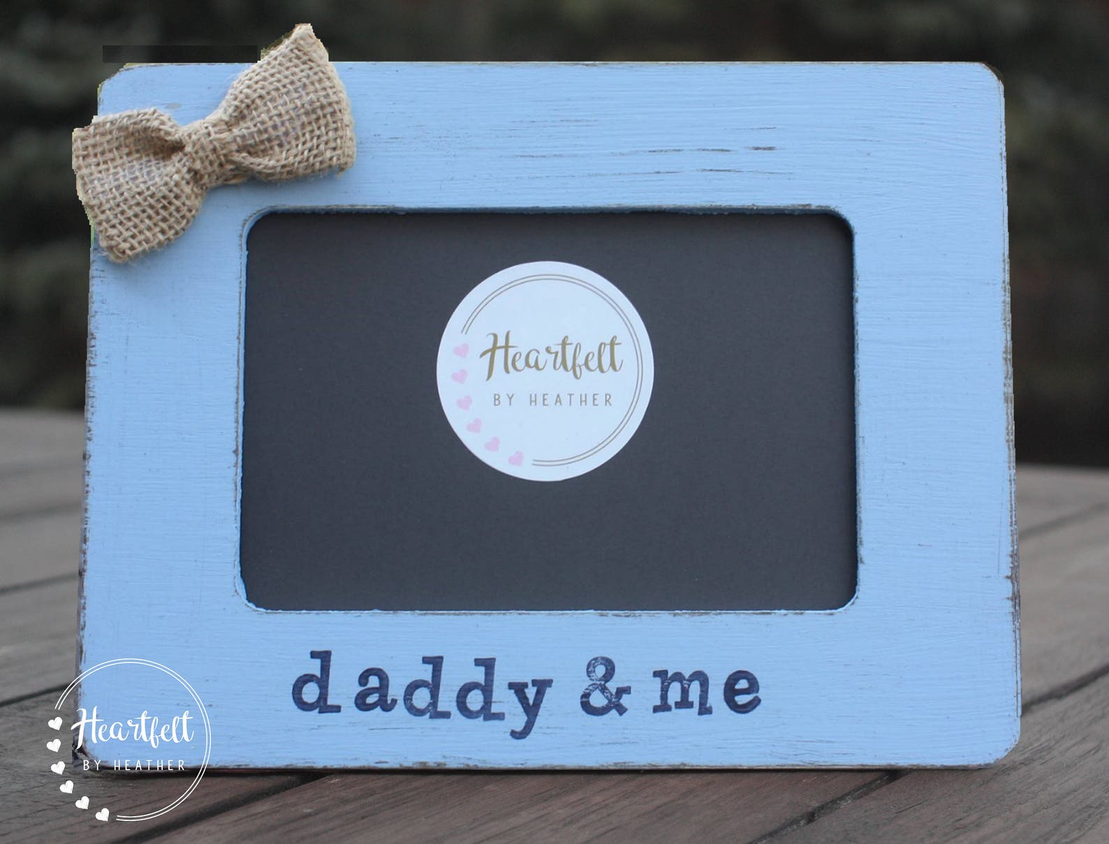 Daddy & Me Frame Personalized Picture Frame First Father's Day Gift New ...