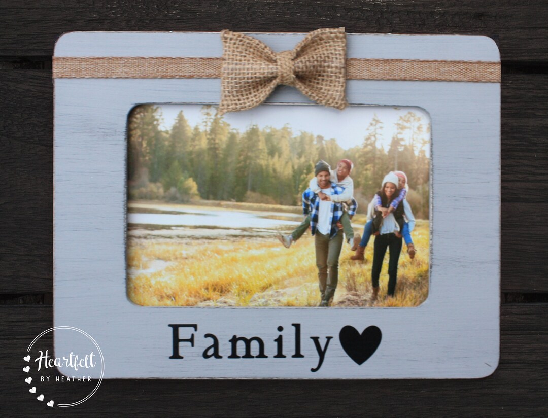 Personalized Family Picture Frame - Blended Family Wedding Gift ...