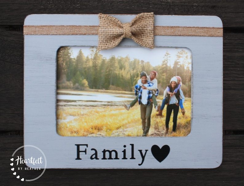 Personalized Family Picture Frame - Blended Family Wedding Gift ...