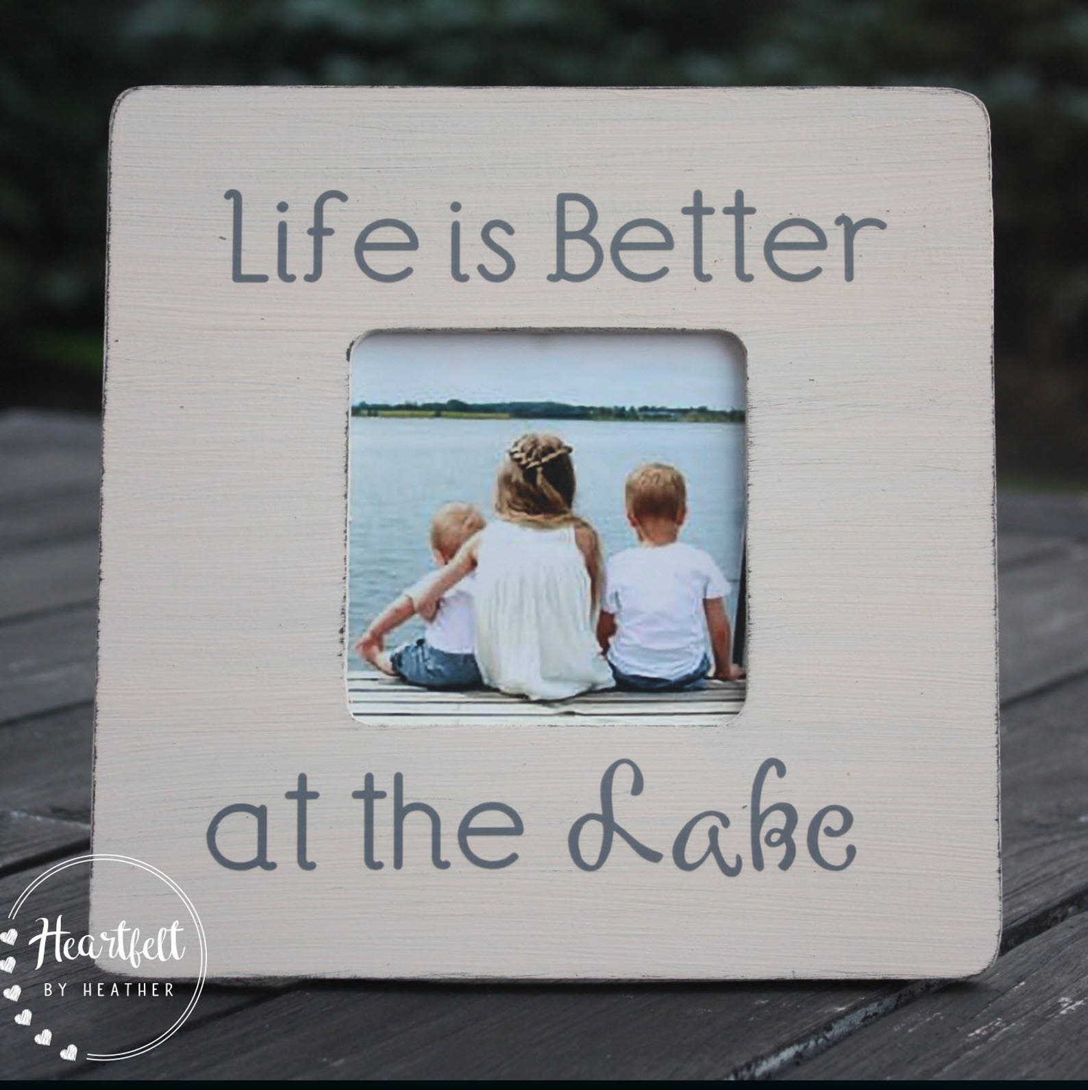 Lakehouse Frame Lakehouse Decor Custom Picture Frame Rustic - Etsy