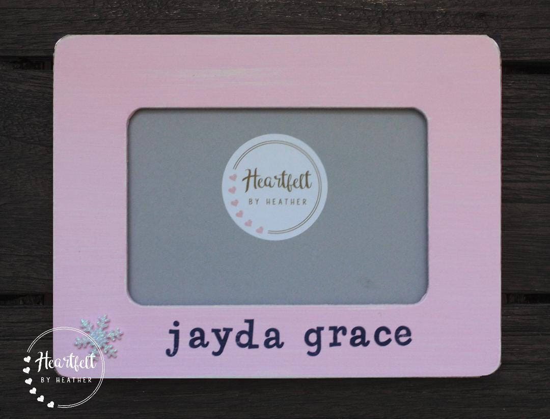 Baby Picture Frame Baby First Birthday Personalized Picture Frame First ...