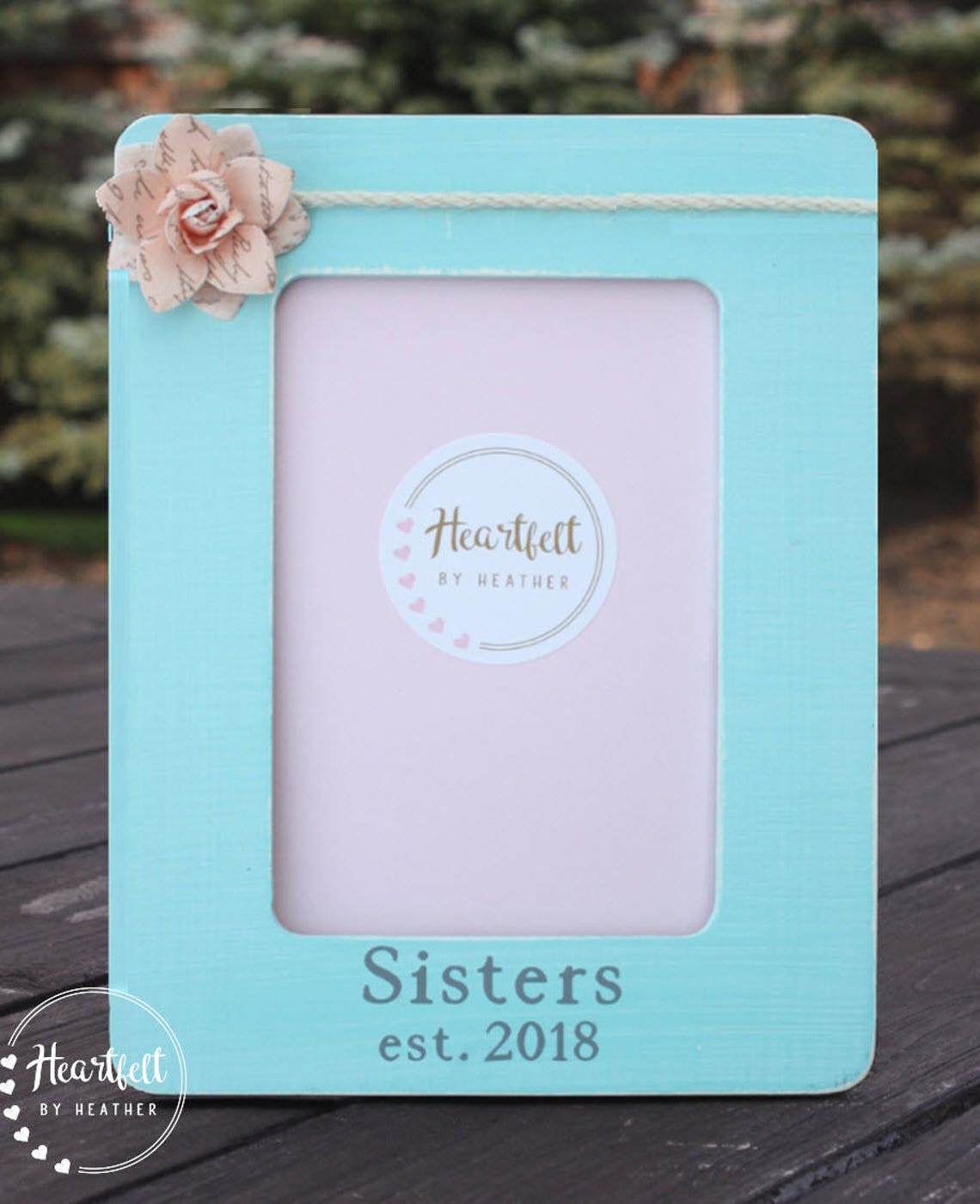 Frame for Siblings Personalized Photo Frame for Sisters | Etsy