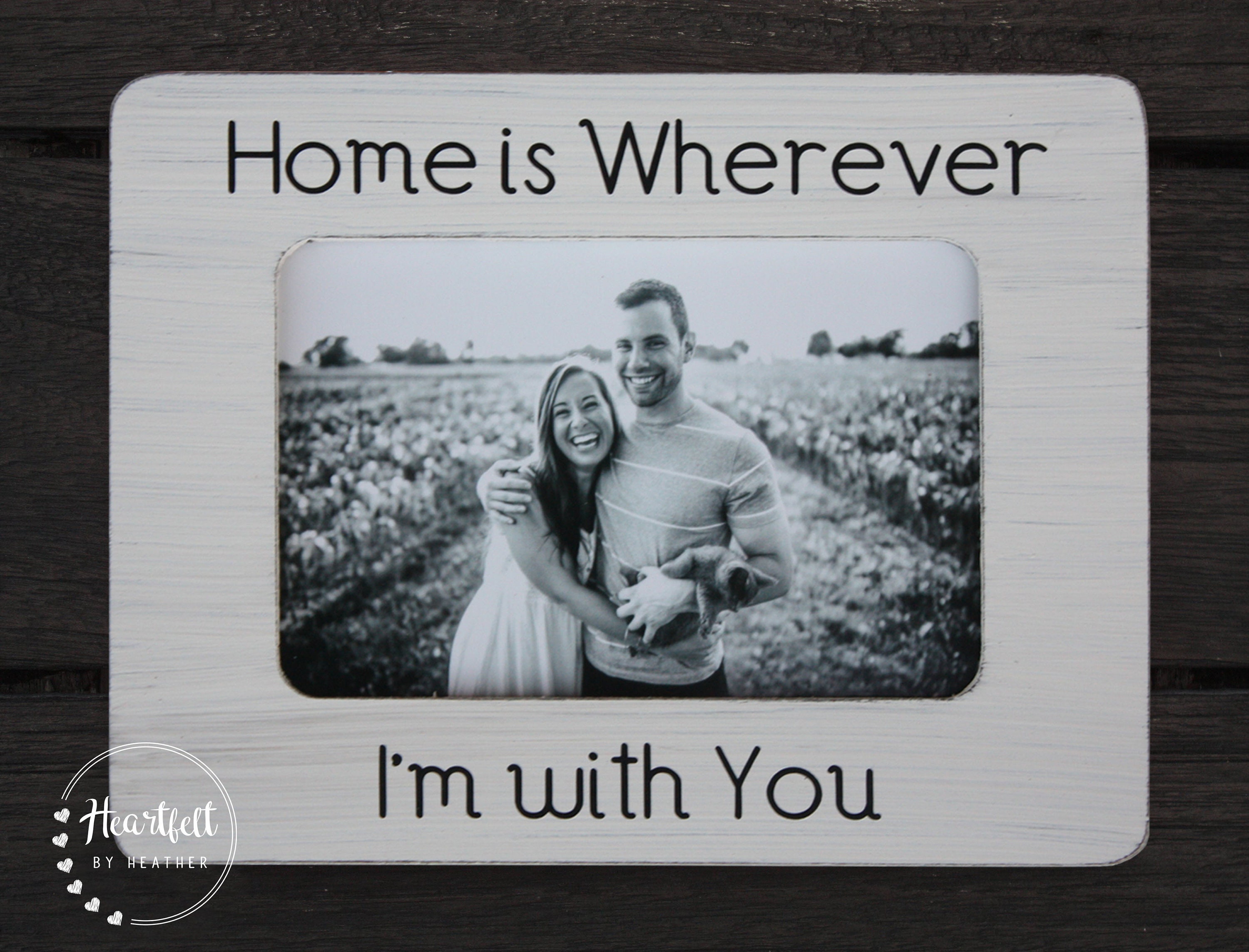 Personalized New Home Picture Frame – Custom 4x6" Gift - Etsy