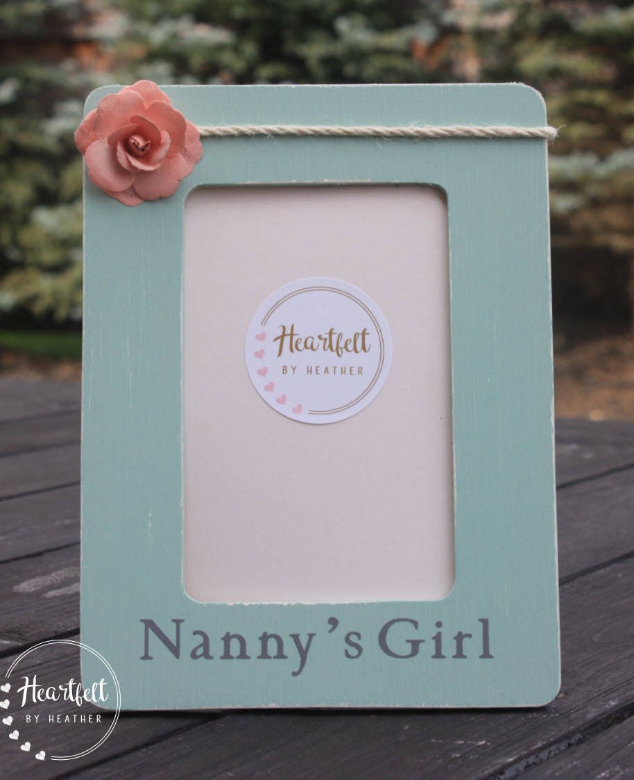 Nanny Frame Grandma Gift Personalized Picture Frame Gift for - Etsy