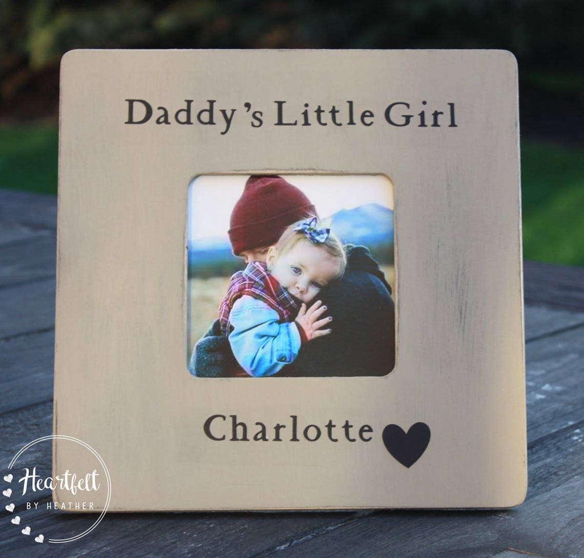 First Fathers Day Gift From Daughter New Dad Custom Picture | Etsy