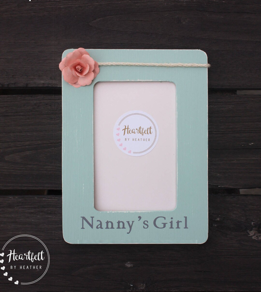 Nanny Frame Grandma Gift Personalized Picture Frame Gift for Nana Nanny ...