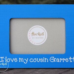 Cousin Frame - Personalized Picture Frame for Cousins - Makes Unique ...