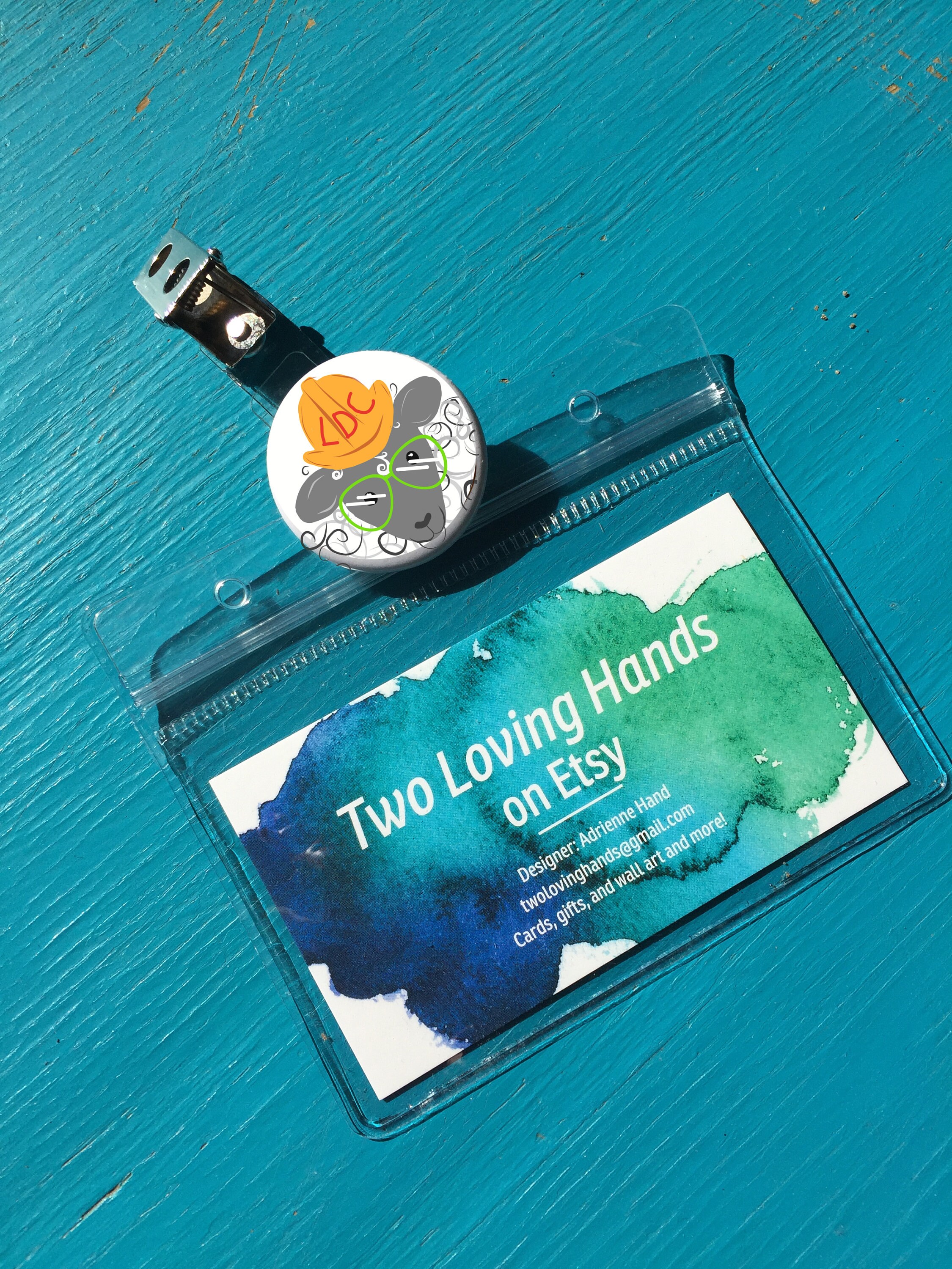 Hi Vis Badge - Etsy