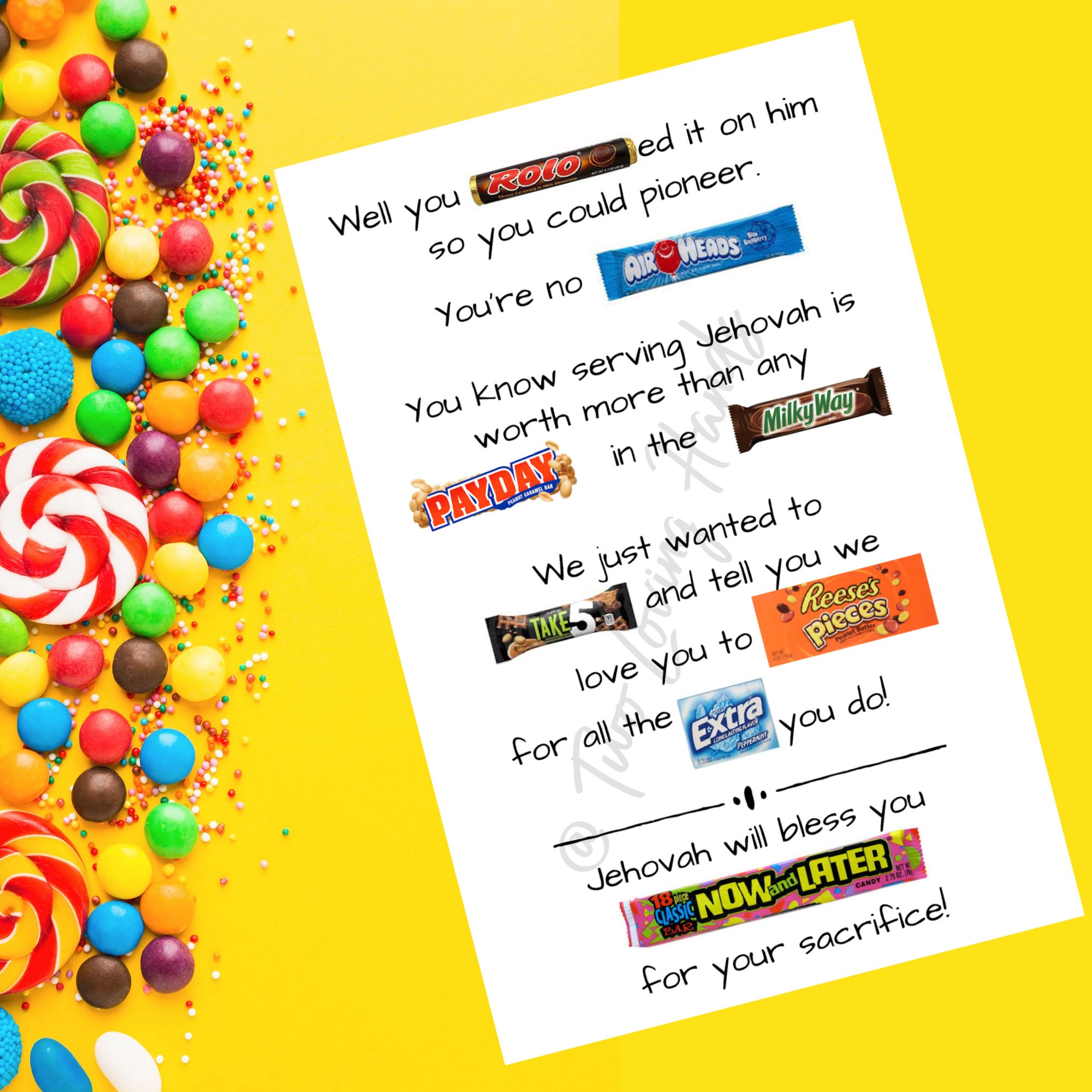 Candy Poems For Boyfriend