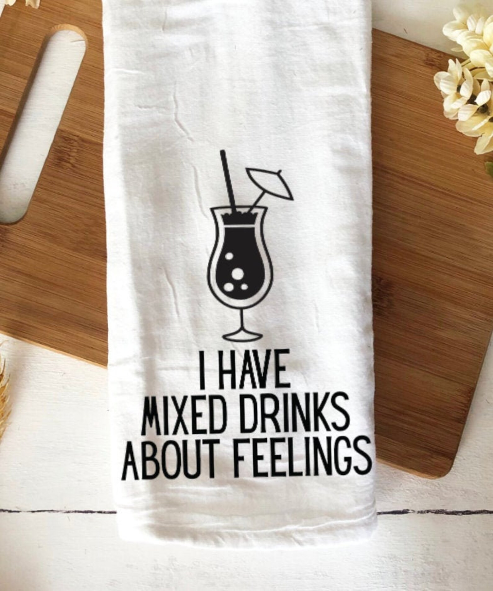 Funny Hostess Bar Towel | Hit Me With Your Best Shot | Housewarming ...