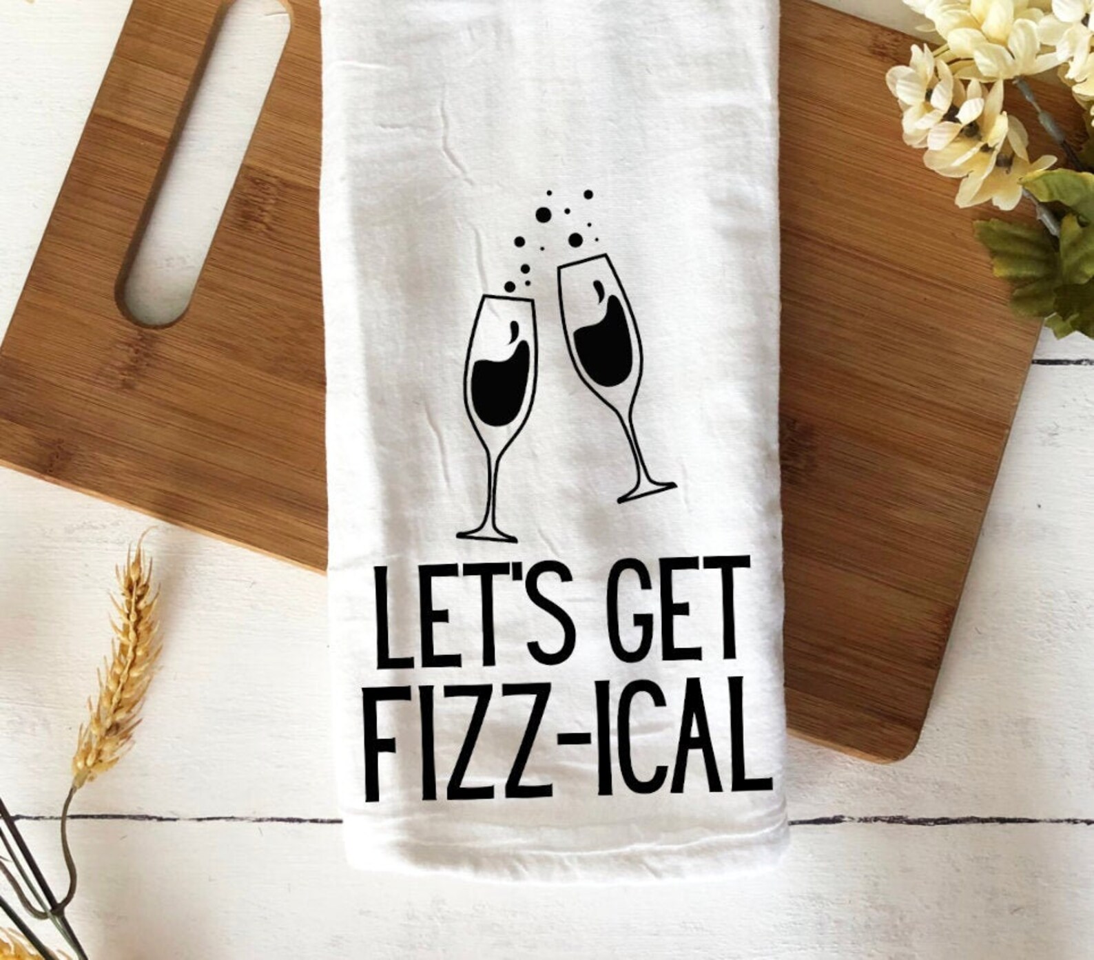 Funny Hostess Bar Towel | Let the Fun Begin | Gin and Tonic ...