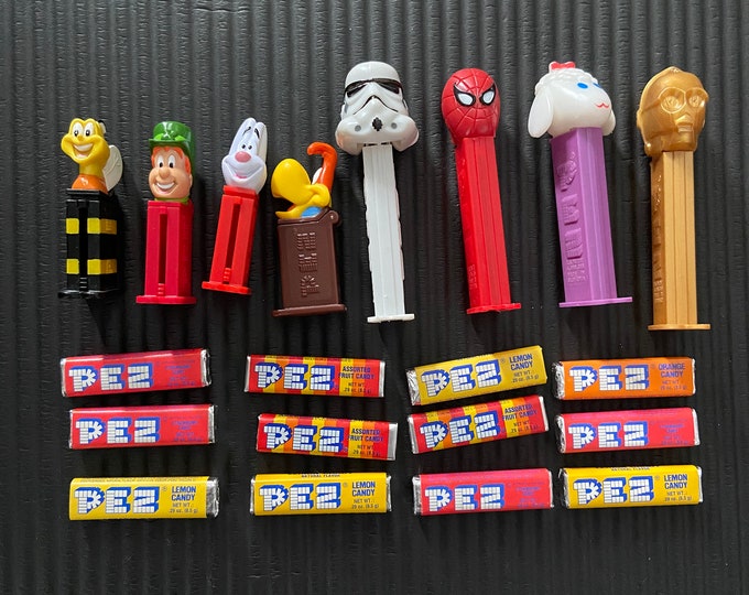 Vintage Pez Collection 1980s 1990s 2001 | Etsy