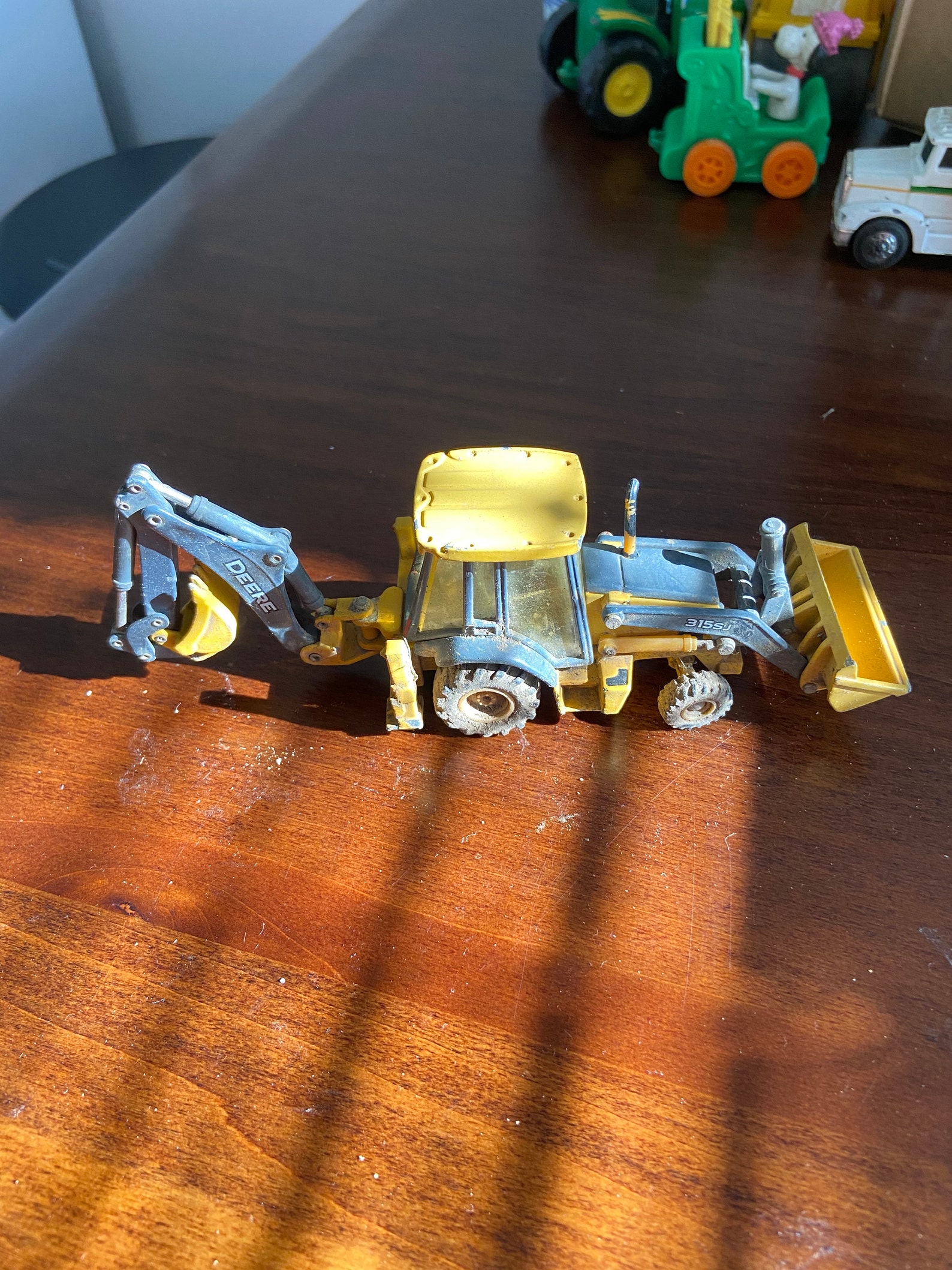 Vintage John Deere Backhoe Loader Toy | Etsy