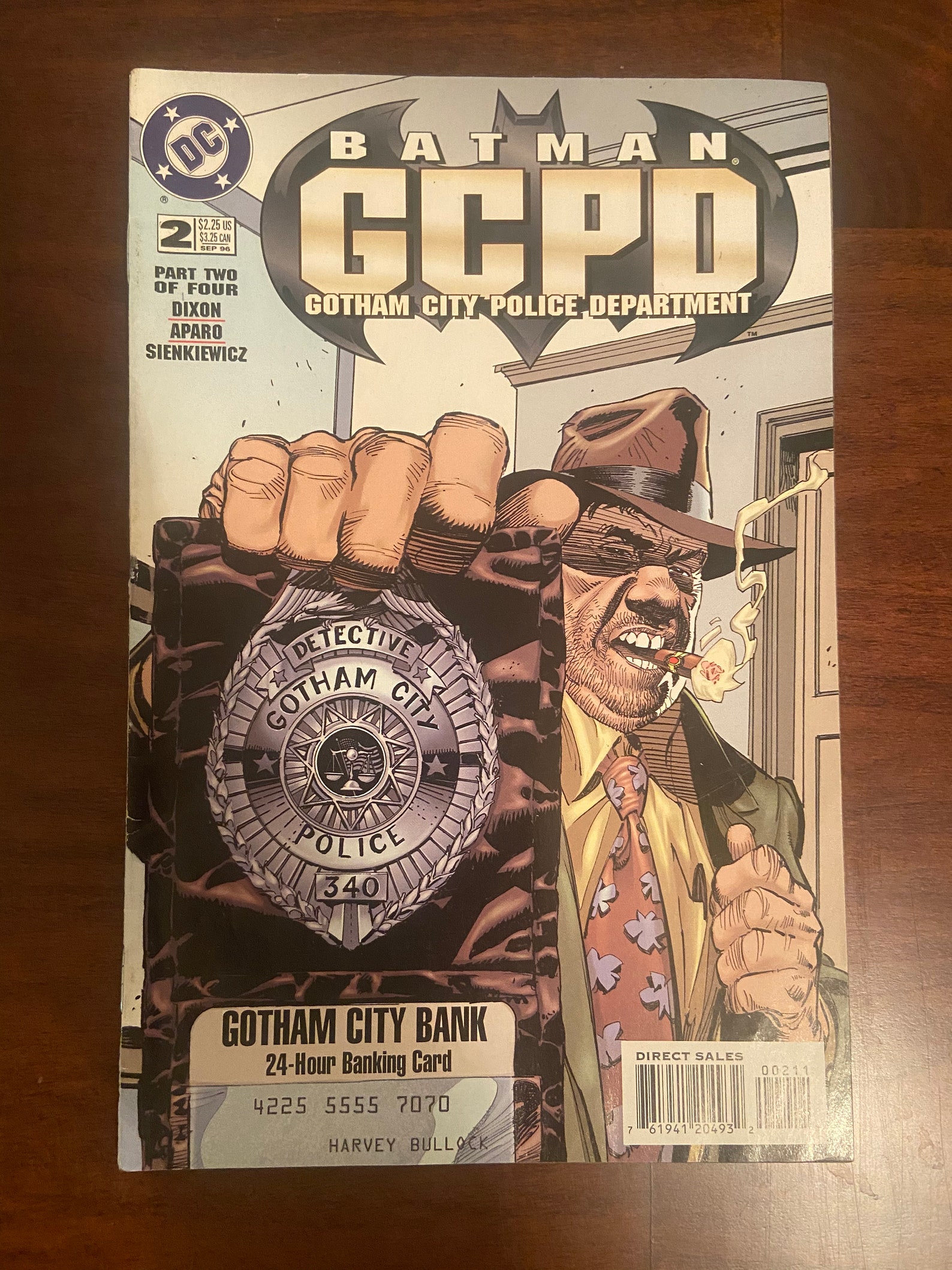 Vintage GCPD Gotham City Police Department Batman 1996 DC - Etsy