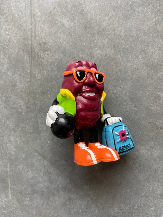 Vintage 1980s California Raisins Plastic Toy Dolls & Action Figures ...