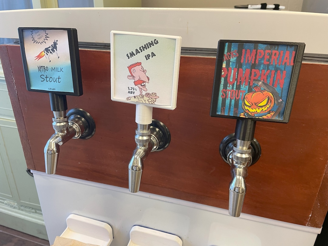 Beer Tap Labels | Customizable Keg Tap Labels | Bar Tap Labels - Etsy