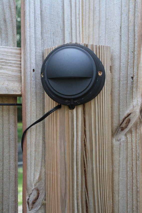 Fence Corner Mounted Landscaping Light Outdoor Lights - Etsy