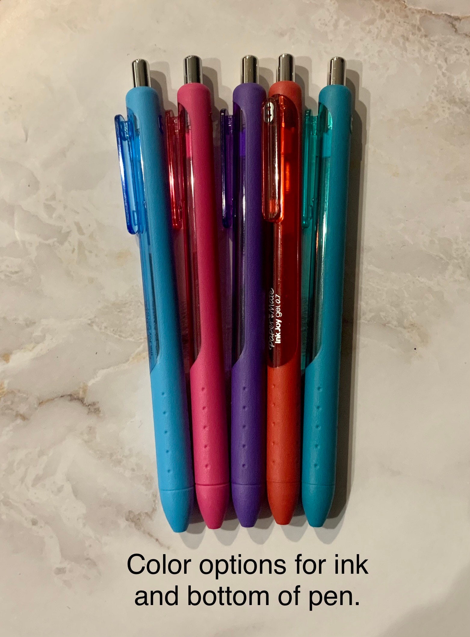 Donut Glitter Pen, Custom Glitter Pen, Sprinkles Glitter Pen - Etsy