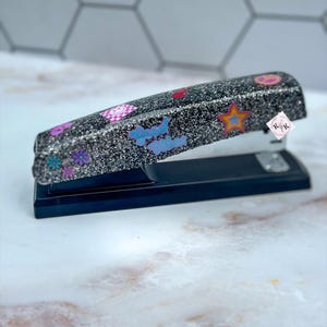 Retro Resin Teacher Stapler, Custom Desk Stapler, Composition Notebook ...