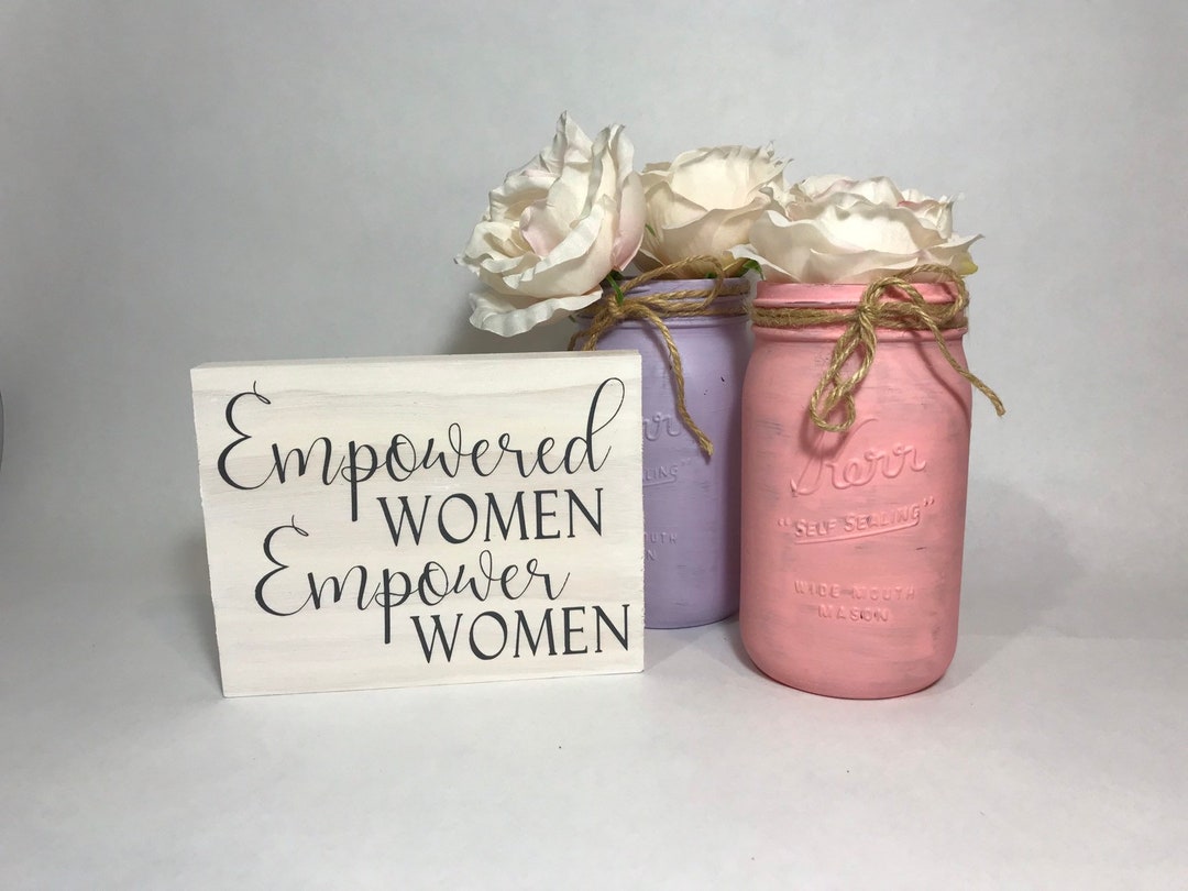 Women Empowerment Signs. Wood Signs. Empowered Women Quotes. Fearless ...