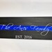 Blue Line Family. Police Officer Signs. Blue Line Signs. Thin - Etsy