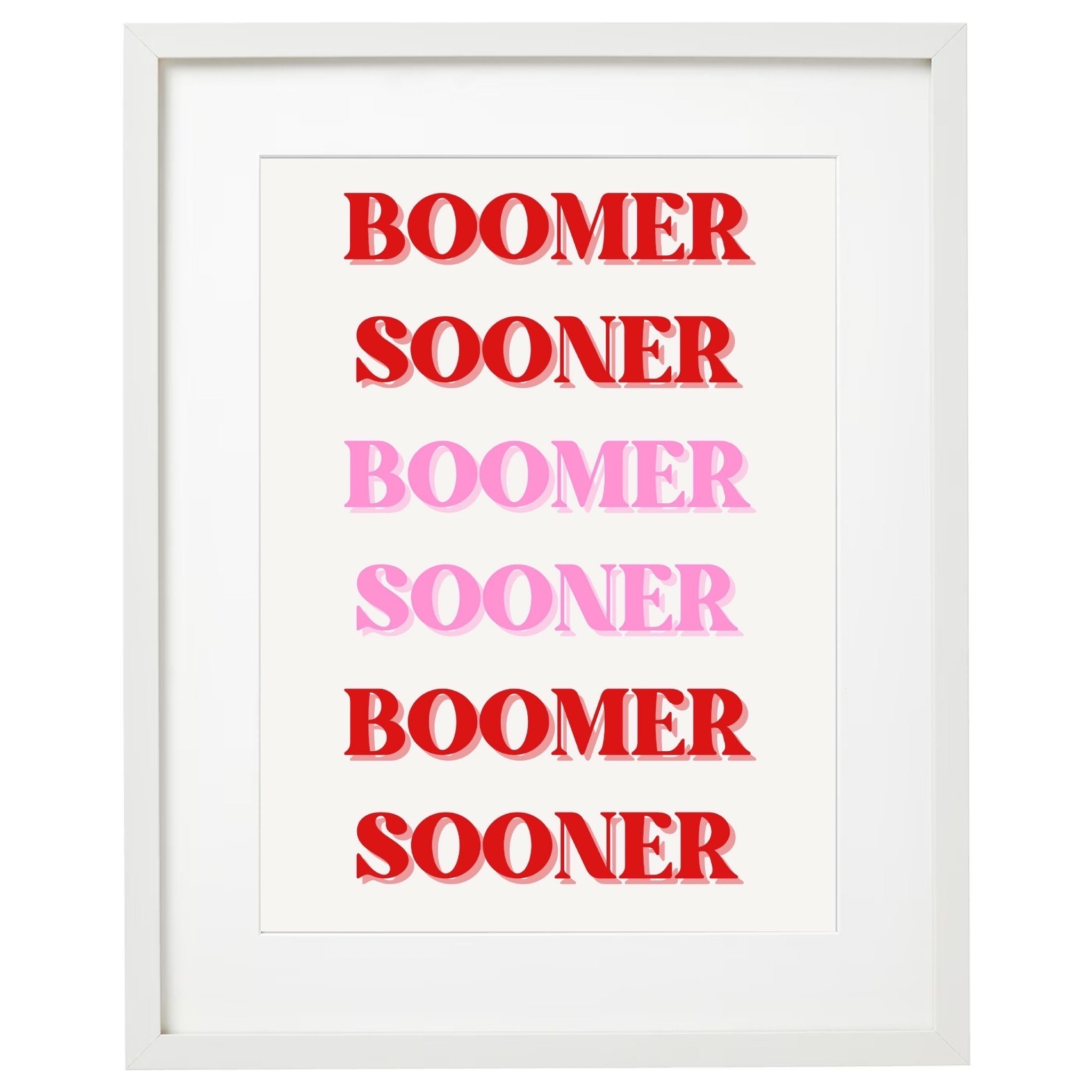OU Digital Print for Wall/dorm Decor - Etsy
