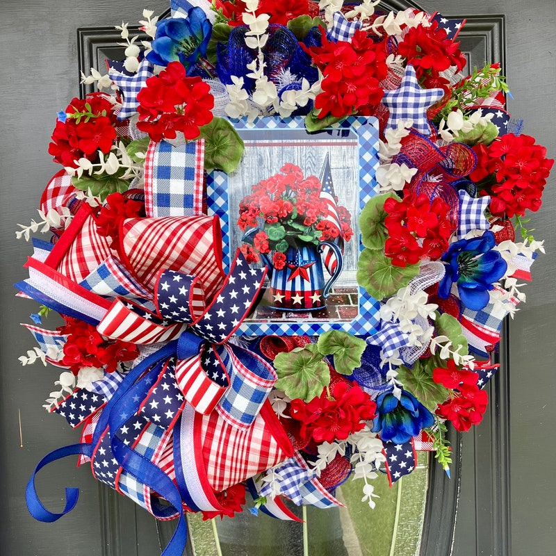 Veterans Day Wreath - Etsy