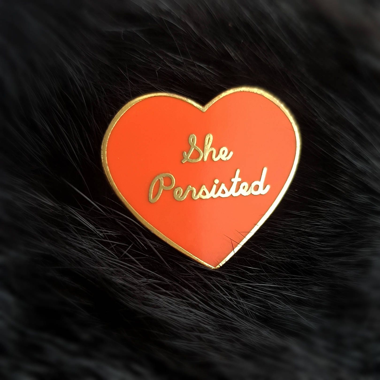 Nevertheless She Persisted Enamel Pin / Brooch Series 1 | Etsy