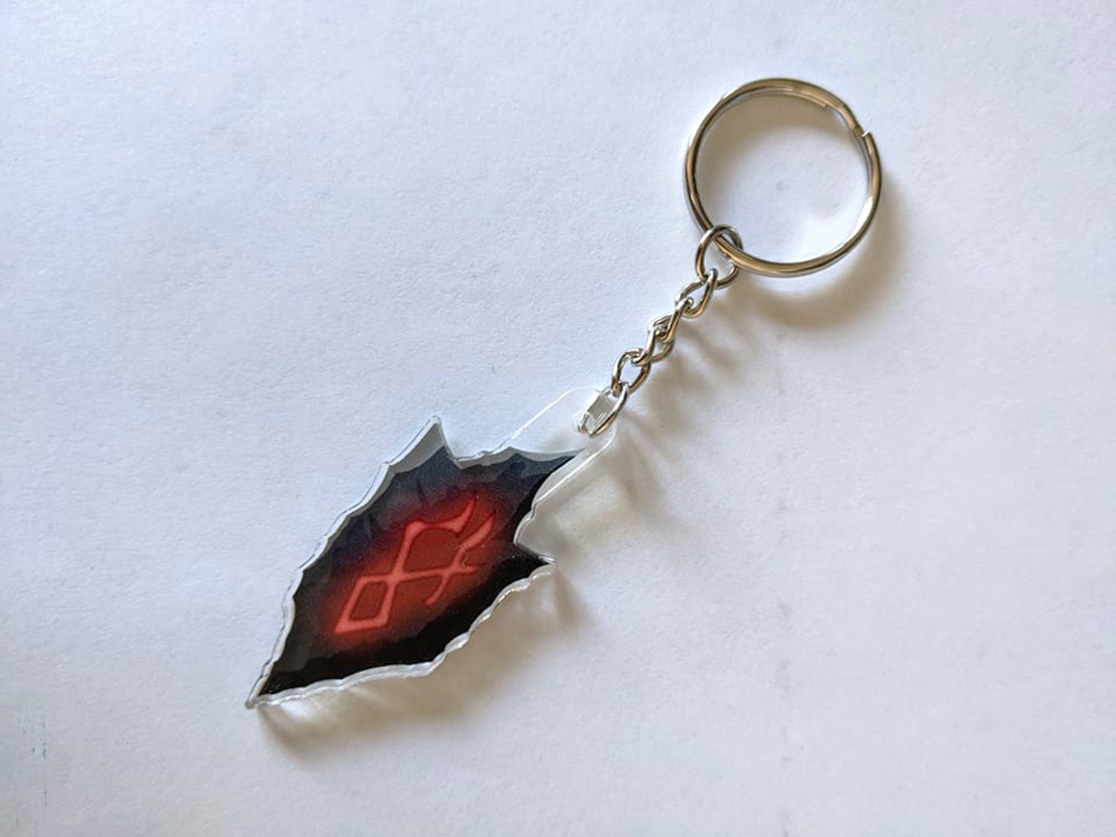 Solo Leveling Runestone Key Chain Key Ring 2 Inches Charm Hearthstone ...
