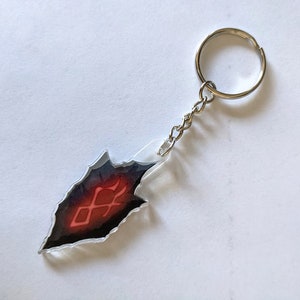 Solo Leveling Runestone Key Chain Key Ring 2 Inches Charm Hearthstone ...
