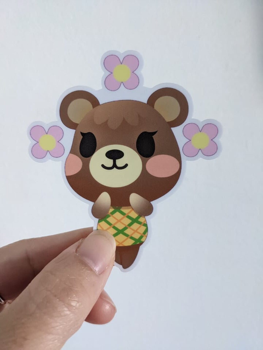 Cute Animal Crossing Maple 3x3" Vinyl Stickers - Etsy