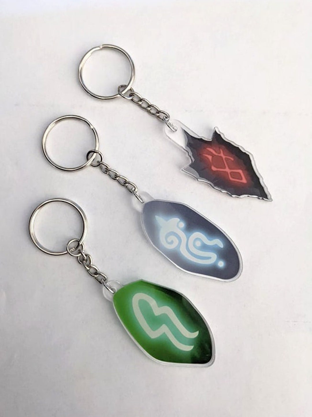 Solo Leveling Runestone Key Chain Key Ring 2 Inches Charm Hearthstone ...