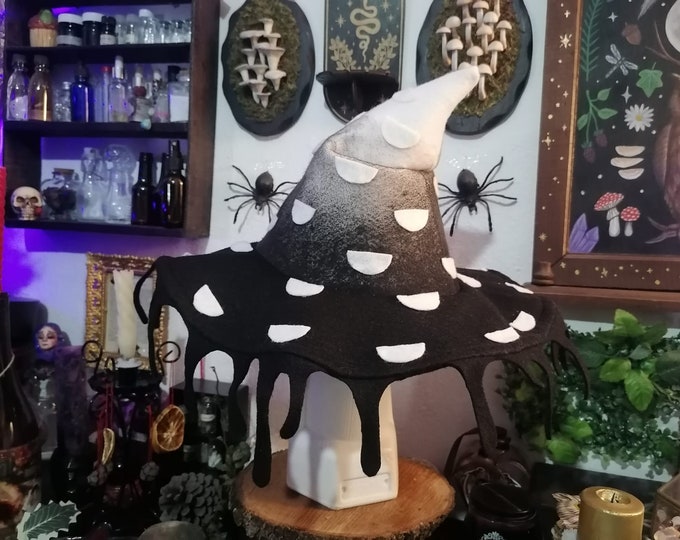 Ink Cap Mushroom Witch Hat - Etsy