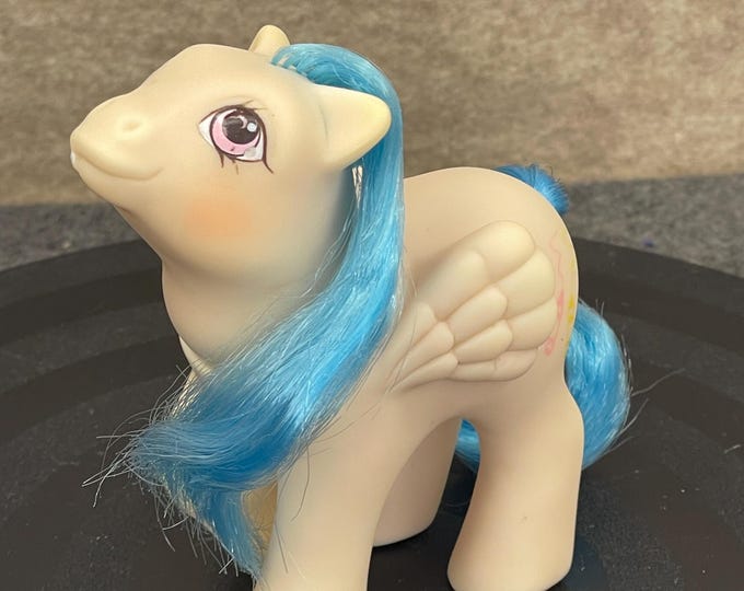 My Little Pony G1 Vintage Baby Graffiti Peek a Boo - Etsy