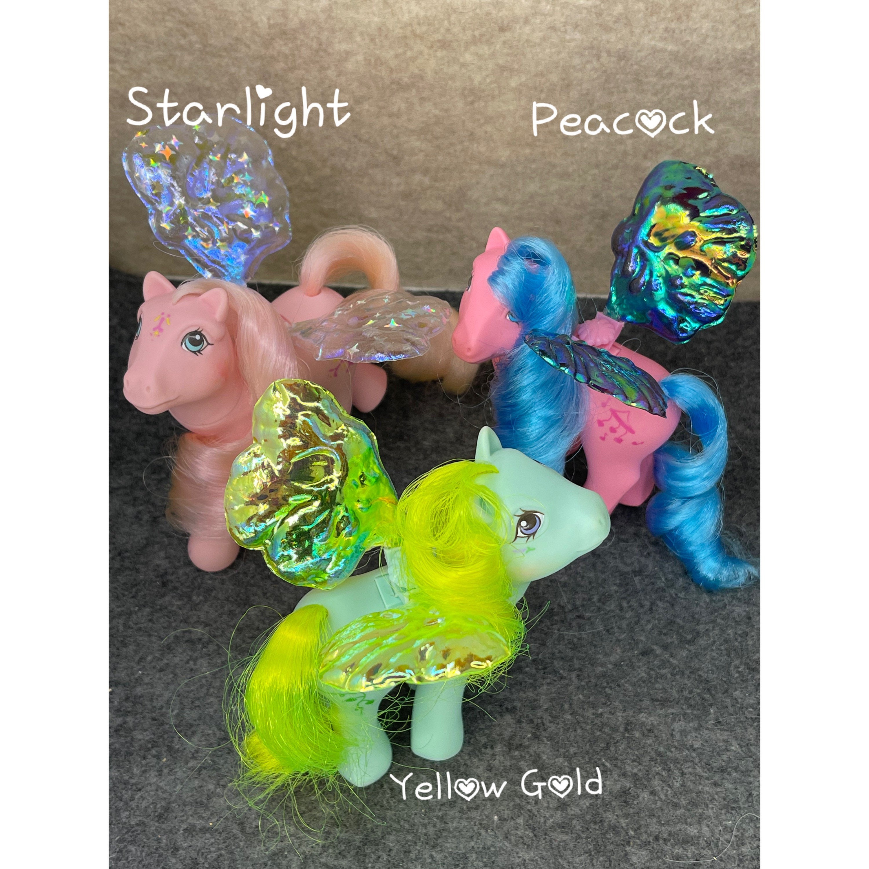 My Little Pony G1 Replacement Flutter Pony Wings Colors | Etsy Canada