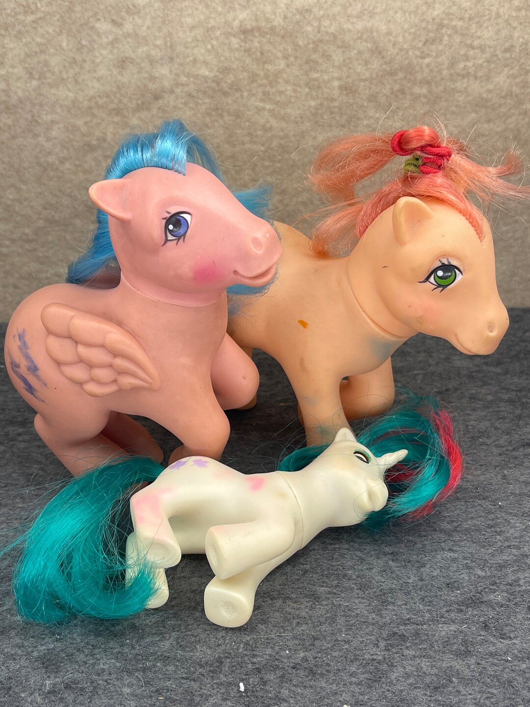 My Little Pony G1 Vintage as is Needs TLC 3 Gusty Firefly Cherries Bait - Etsy