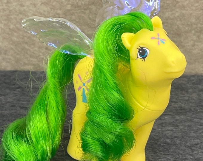 My Little Pony G1 Vintage Flutter Pony Wind Drifter With Custom ...