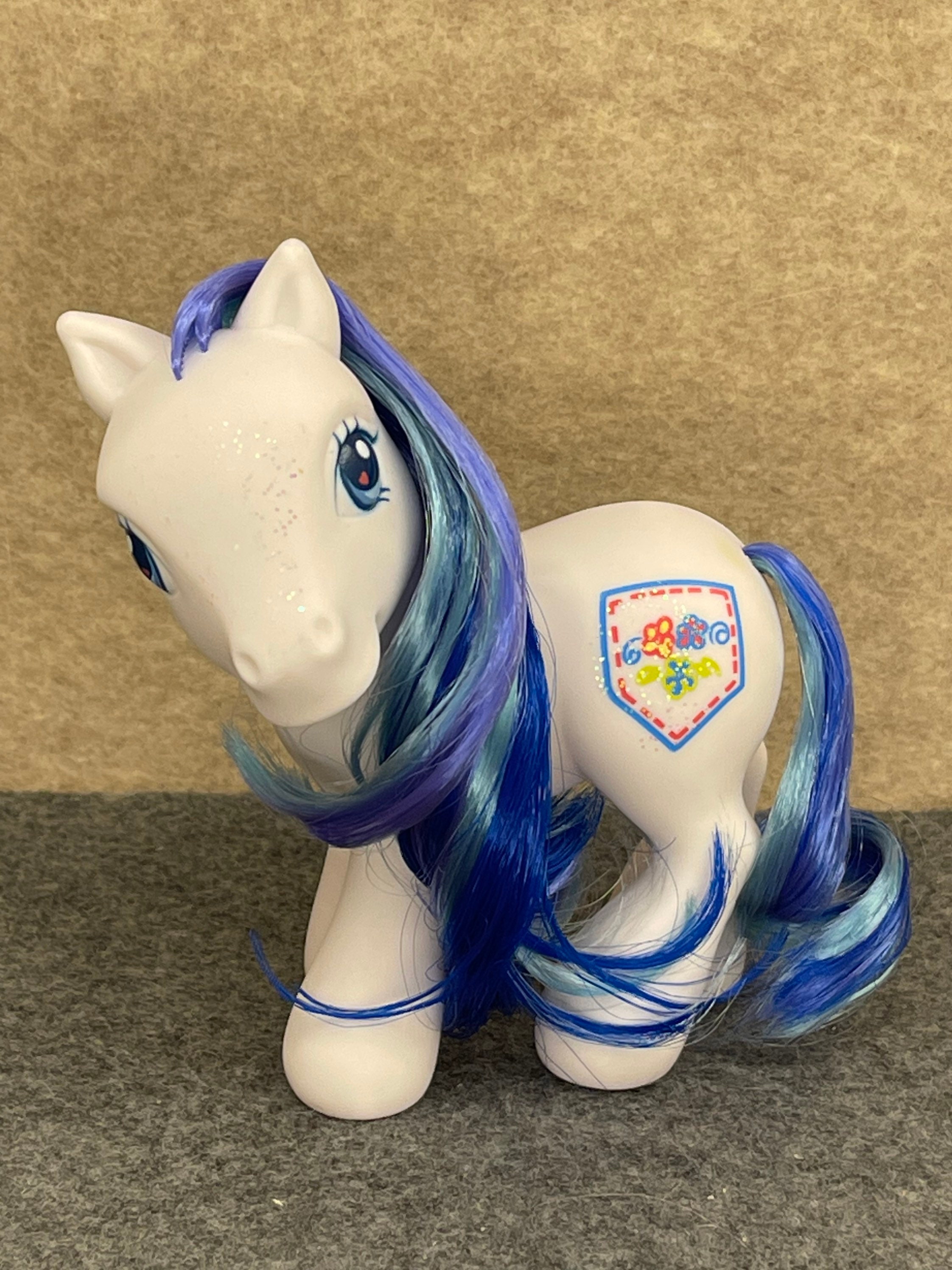 Animals Toys & Games My Little Pony G3 Vintage Denim Blue Sparkle Pony ...