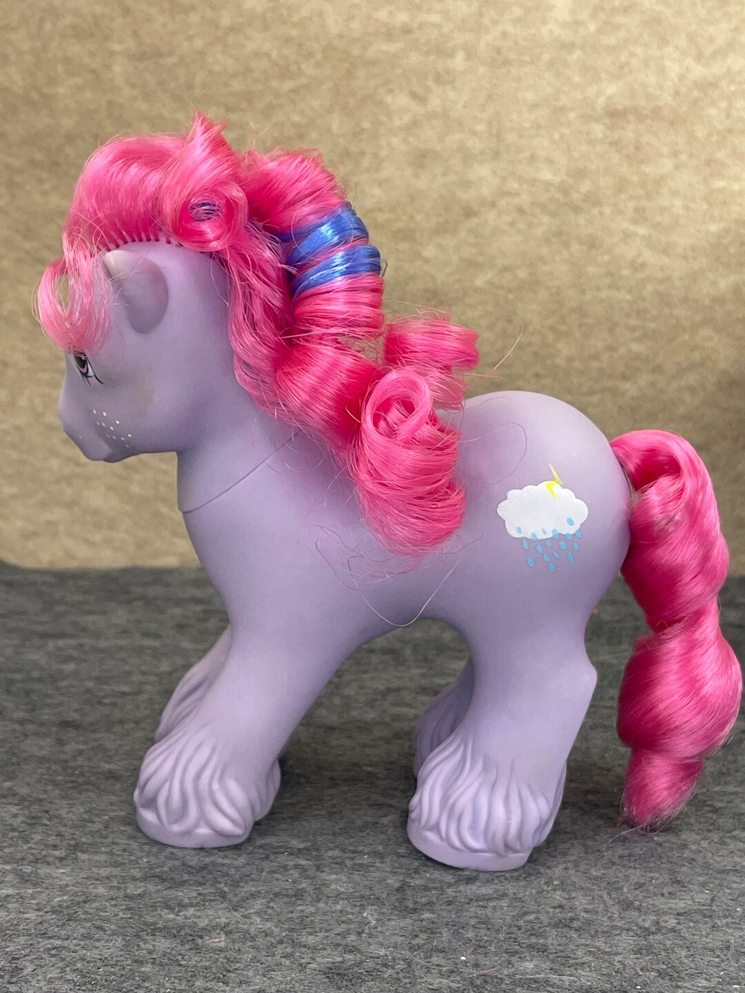 My Little Pony G1 Vintage Mountain Boy Thunder Cloud HTF - Etsy