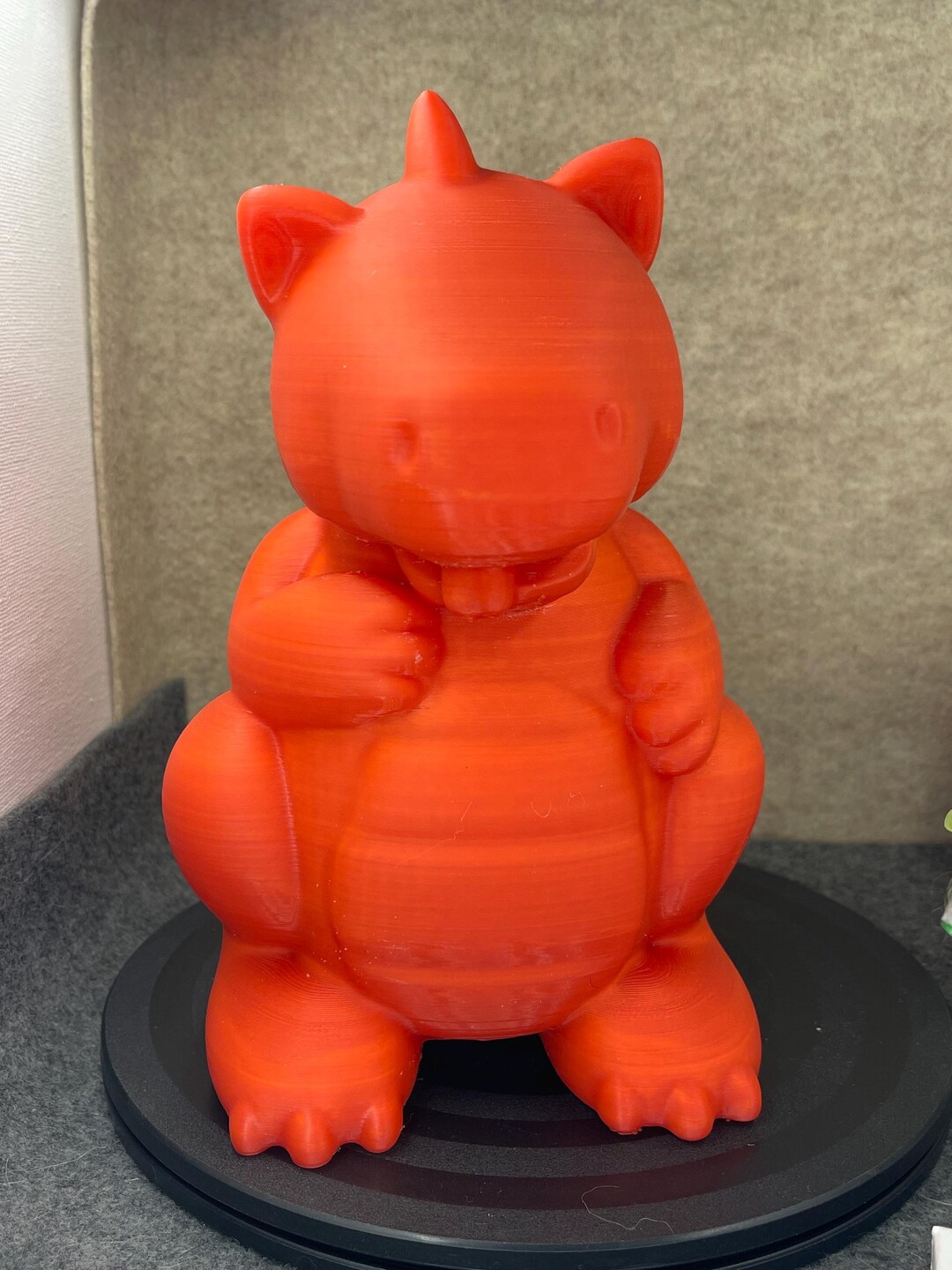 My Little Pony 3D Printed Giant Spike in Red 8” - Etsy