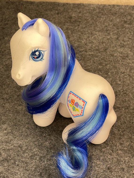 Animals Toys & Games My Little Pony G3 Vintage Denim Blue Sparkle Pony ...