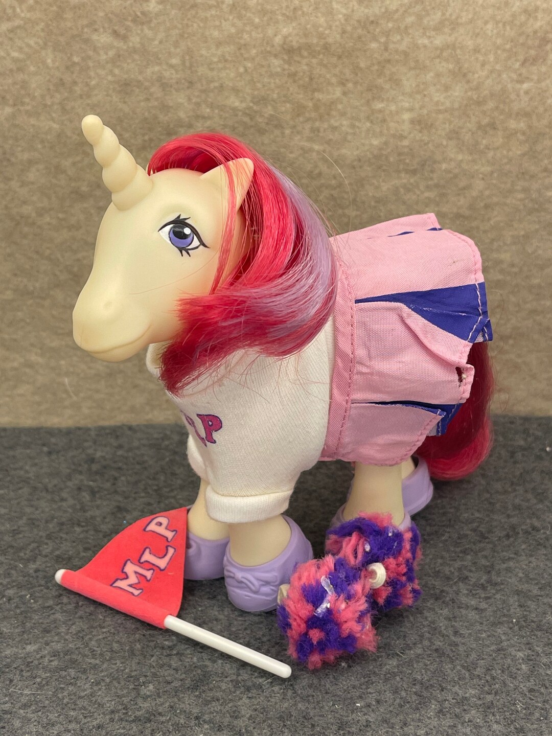 My Little Pony G1 Vintage Pony Wear Cheerleader Pompom Pony #2 - Etsy