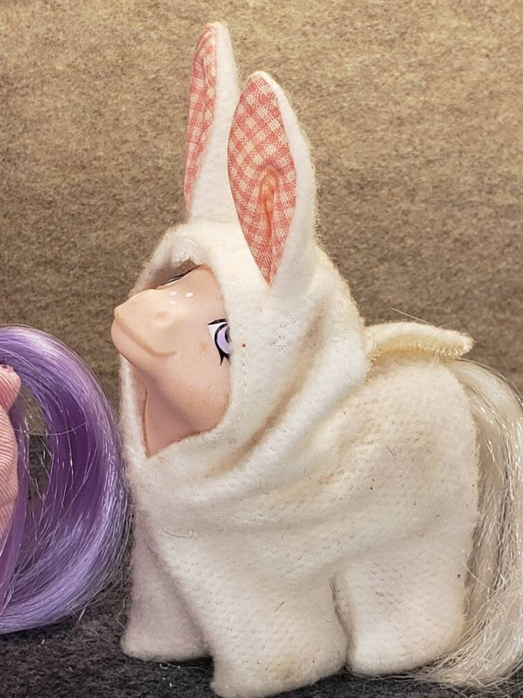 My Little Pony G1 Vintage Pony Clothes Bunny and Overalls - Etsy